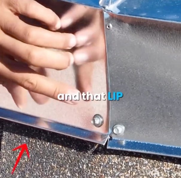 How To Properly Replace Galvanized Steel Roofing Cap